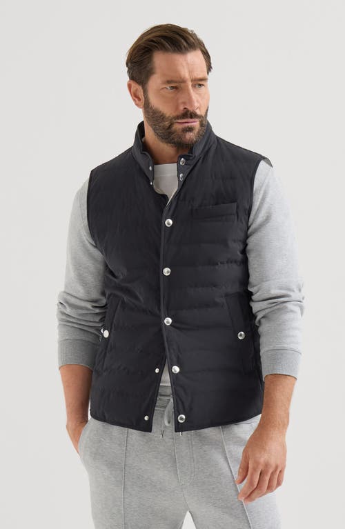 BRUNELLO CUCINELLI Brunello Cucinelli Bonded Taffeta Down Vest